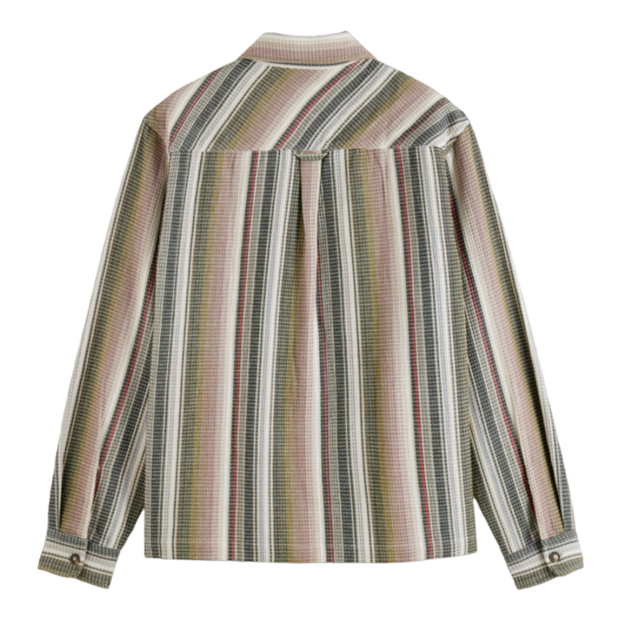 Scotch And Soda Structured Stripe Shirt Multi Military Stripe